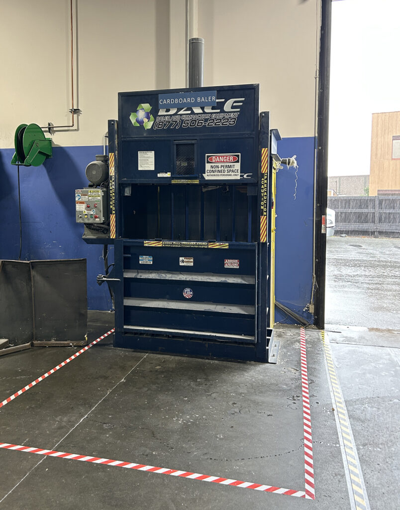 BACE V63OCC Vertical Baler - AES